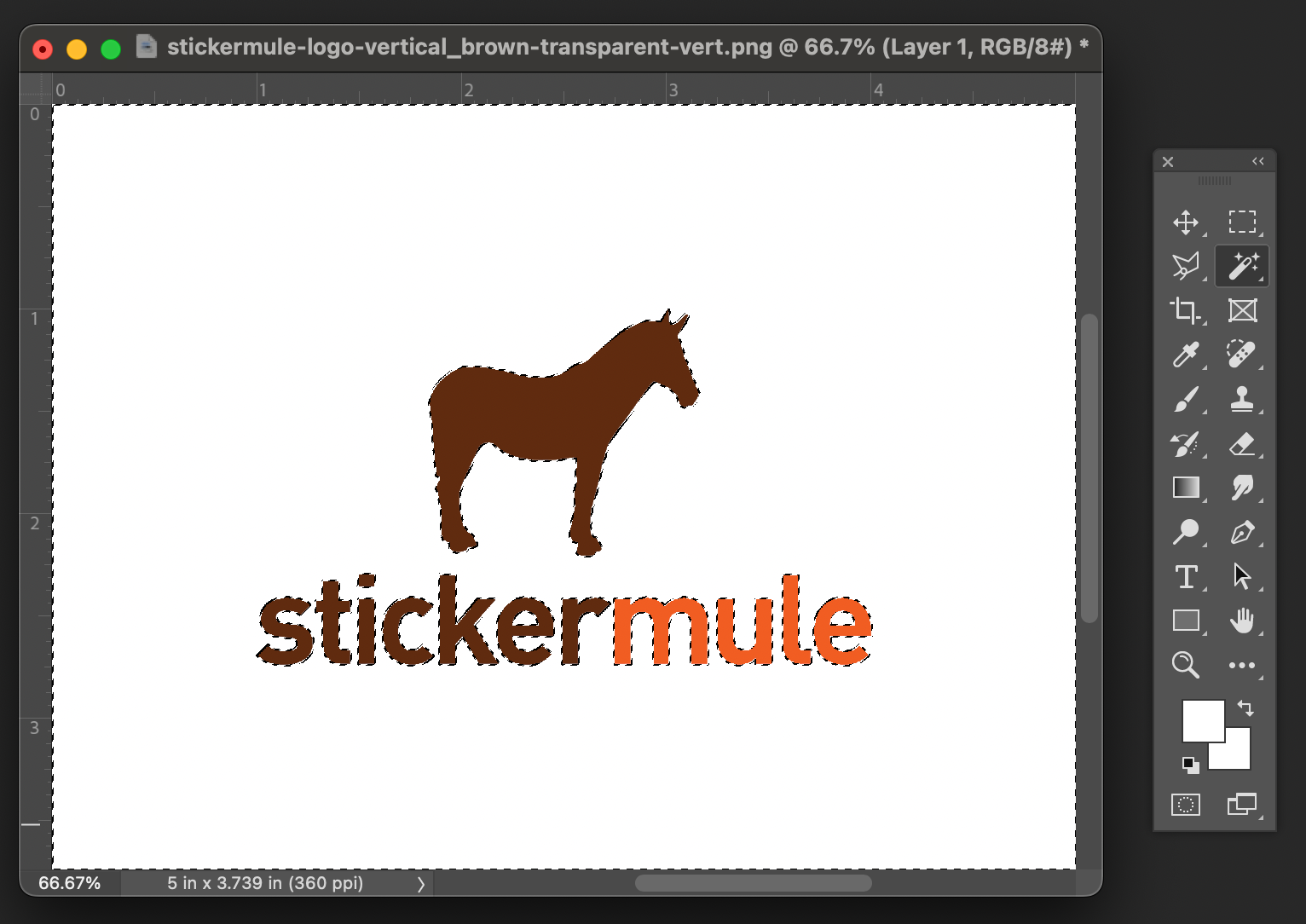 How do you add a border to an image in Photoshop? | Sticker Mule