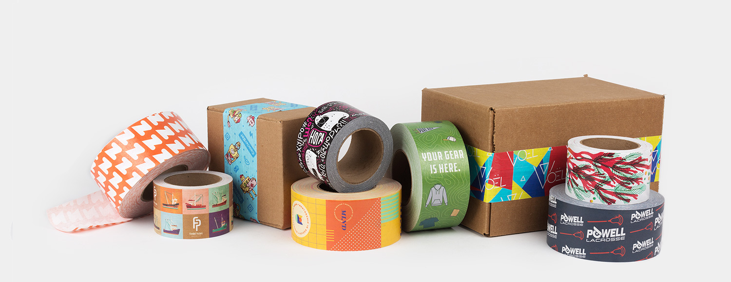 custom poly packaging tape