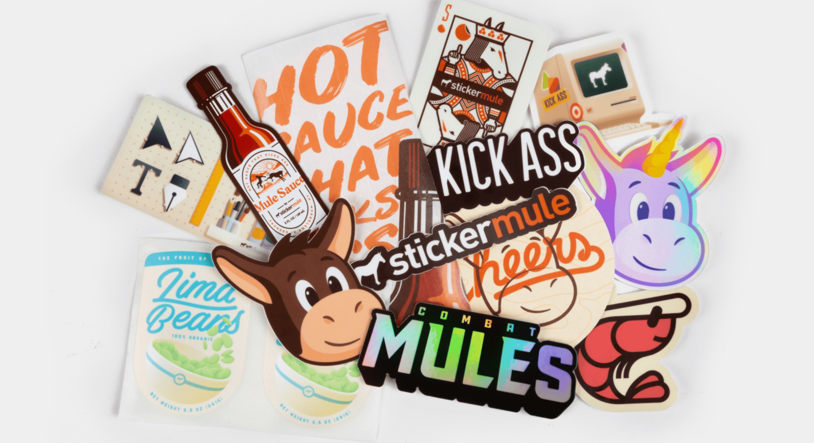 Free stickers by mail | Get free custom stickers online | Sticker Mule