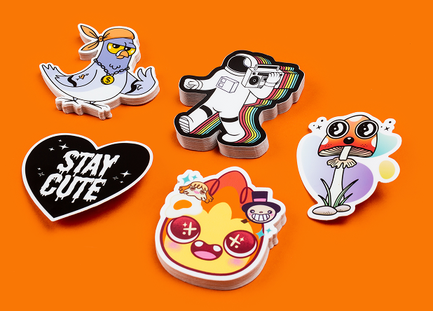 Custom stickers | Free shipping | Sticker Mule