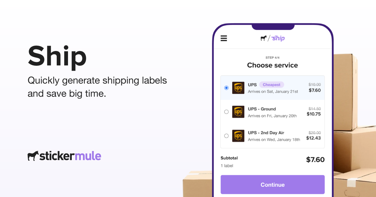 Print UPS shipping labels with no extra fees and save big | Ship ...