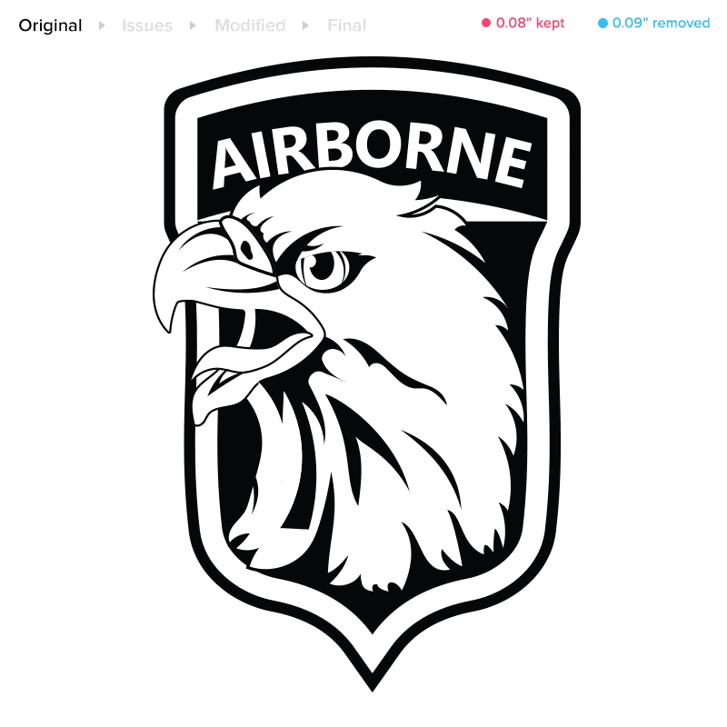 How will you modify a complicated transfer sticker design? | Sticker ...