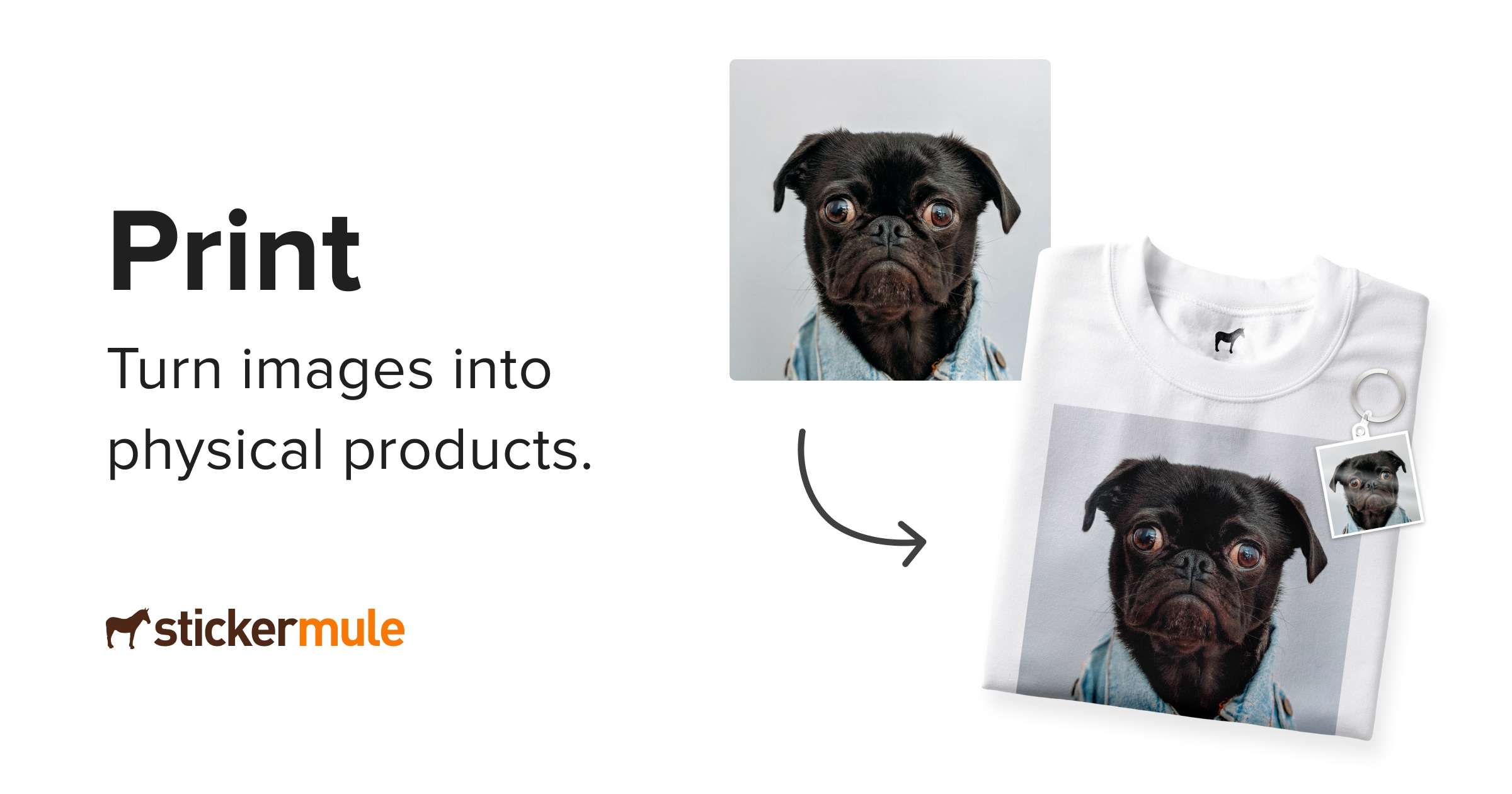 Print images - Image printing on custom products | Sticker Mule